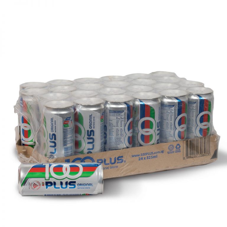 100 Plus Can Soft drinks 330 ml (24 pieces/Full Case) – Mawola Traders