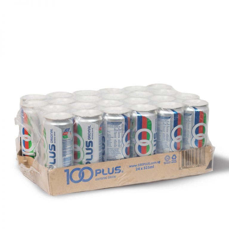 100 Plus Can Soft drinks 330 ml (24 pieces/Full Case) – Mawola Traders