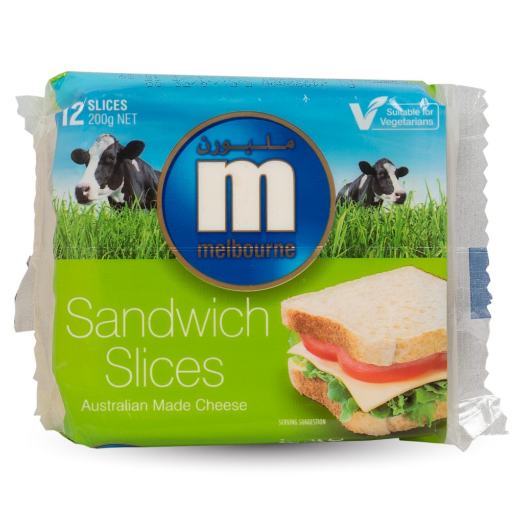 Melbourne Cheese Slice ( 12 Sheet ) 200gm – Mawola Traders
