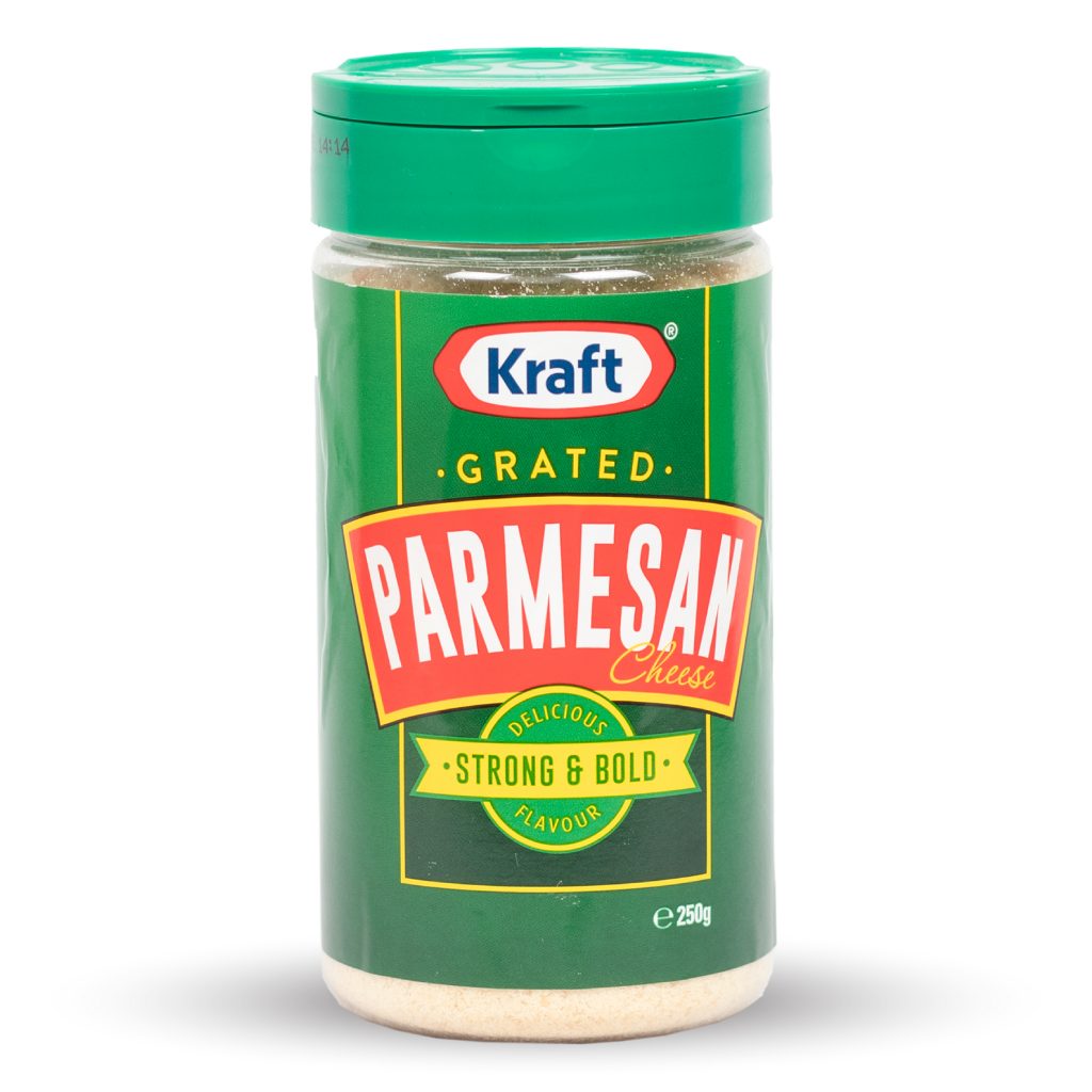 Kraft Grated Parmesan Cheese 250g – Mawola Traders