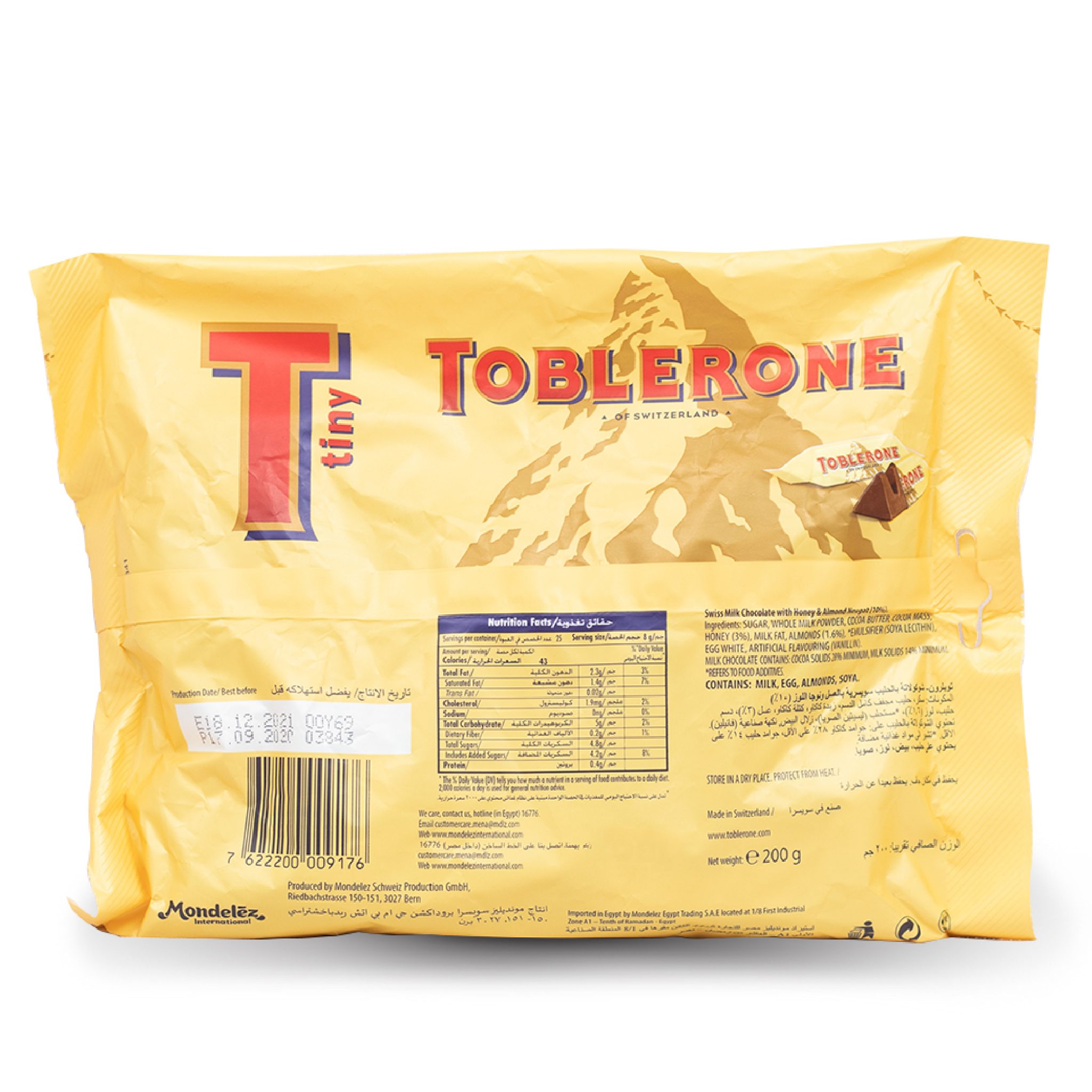 Toblerone Pack 200g – Mawola Traders